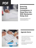 SOX Template | PDF | Sarbanes–Oxley Act | Internal Control