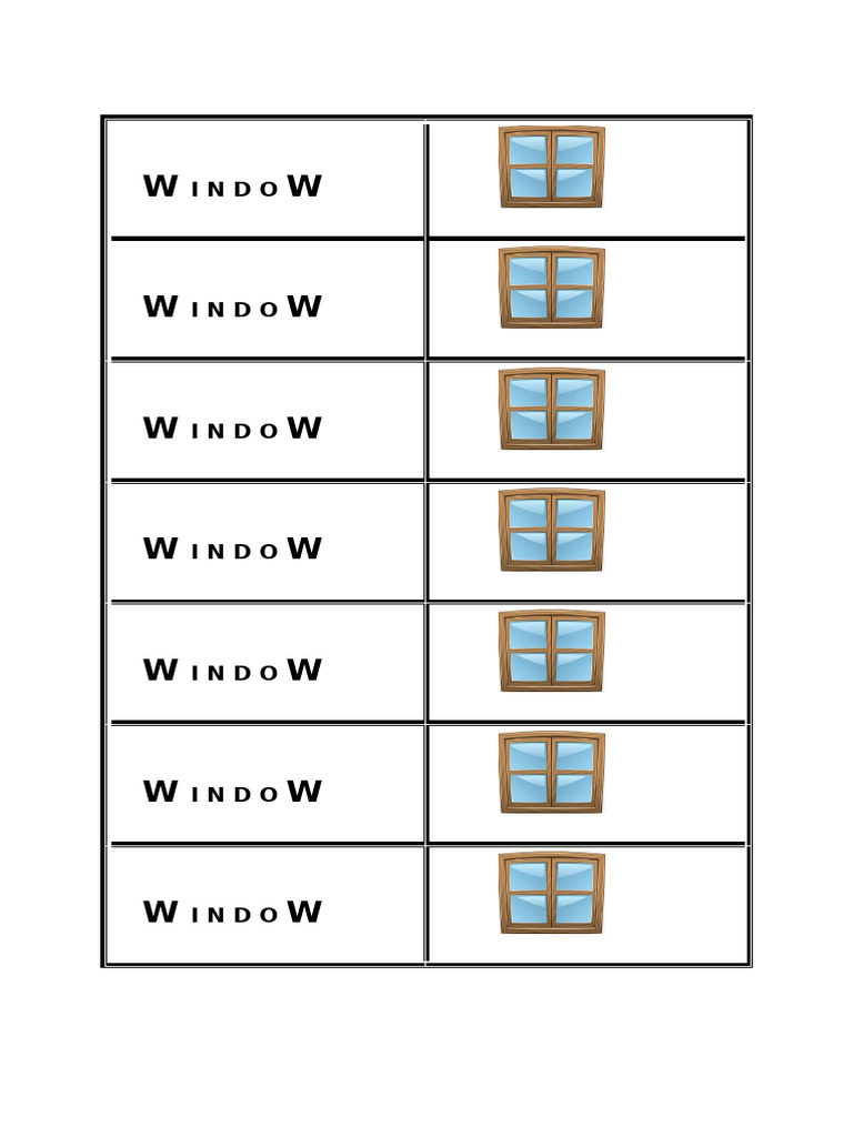 WINDOW | PDF