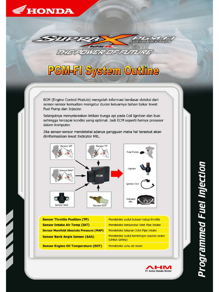PGM FI System Outline 60X90 CM | PDF