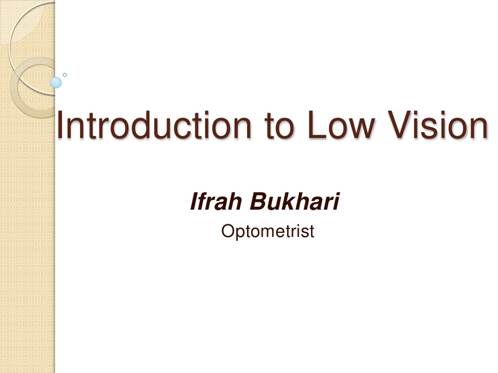Understanding Low Vision Definitions | PDF | Visual Impairment | Visual ...