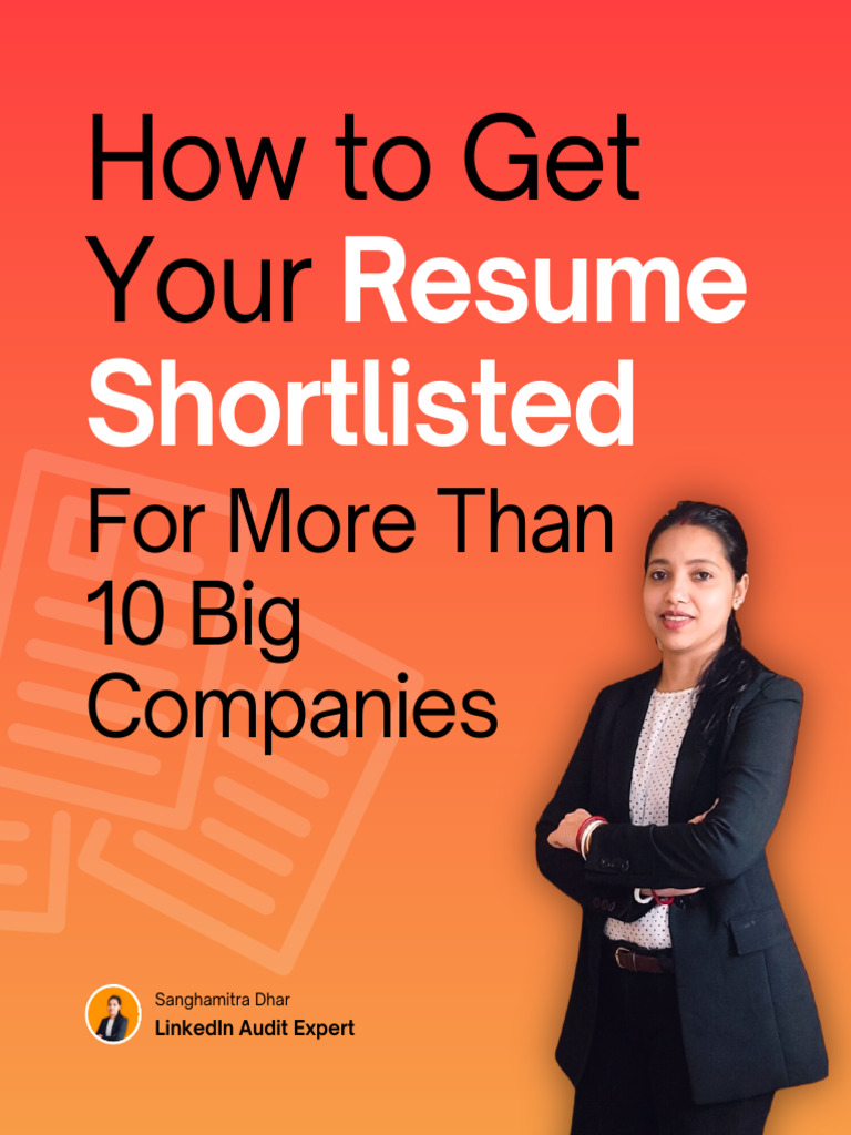 Optimize Your Resume for Top Companies | PDF