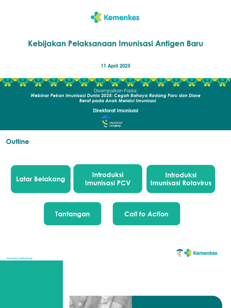 Cegah Bahaya Radang Paru Dan Diare Berat Pada Anak Melalui Imunisasi | PDF