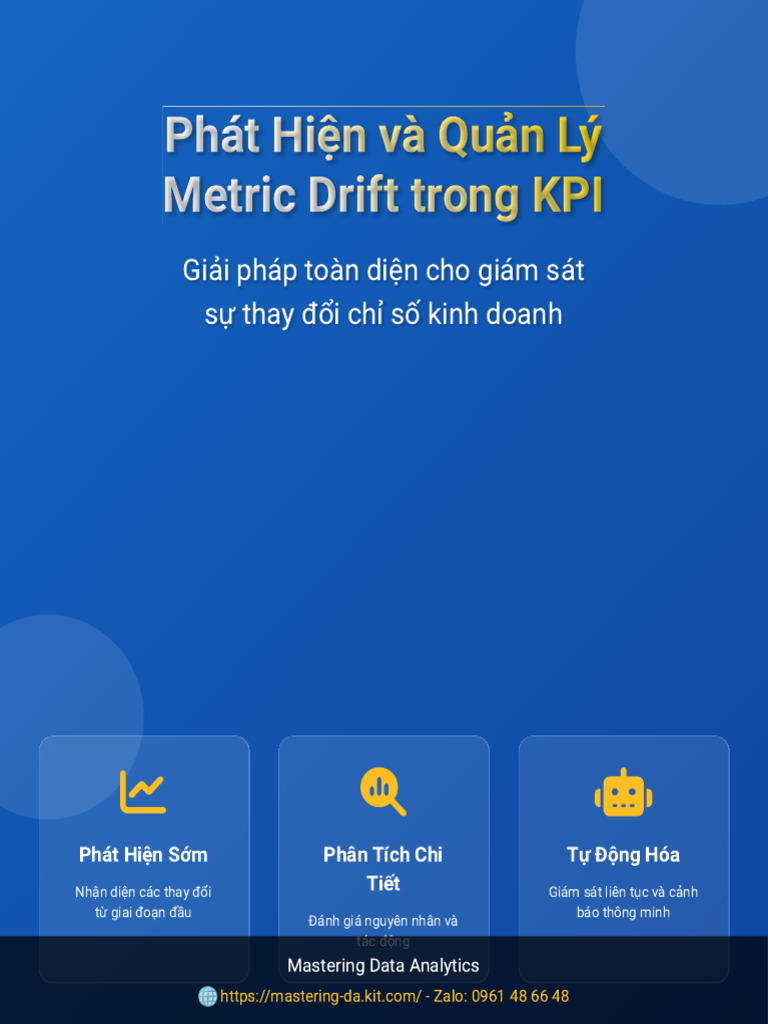 GEN5metric Drift Kpi Monitoring | PDF