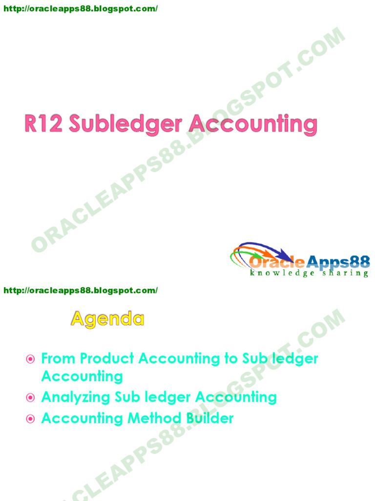 Subledger Accounting Entry Issues | PDF | Debits And Credits | Business