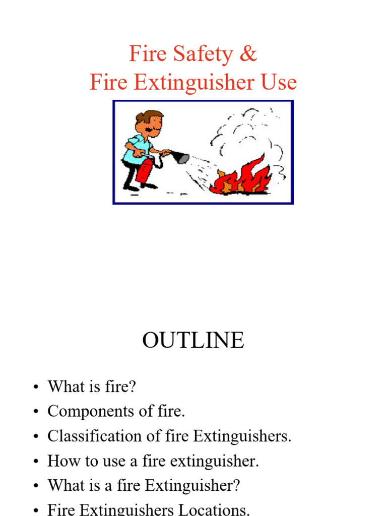 Fire Extinguisher Use and Safety Guide | PDF | Fires | Civil Defense