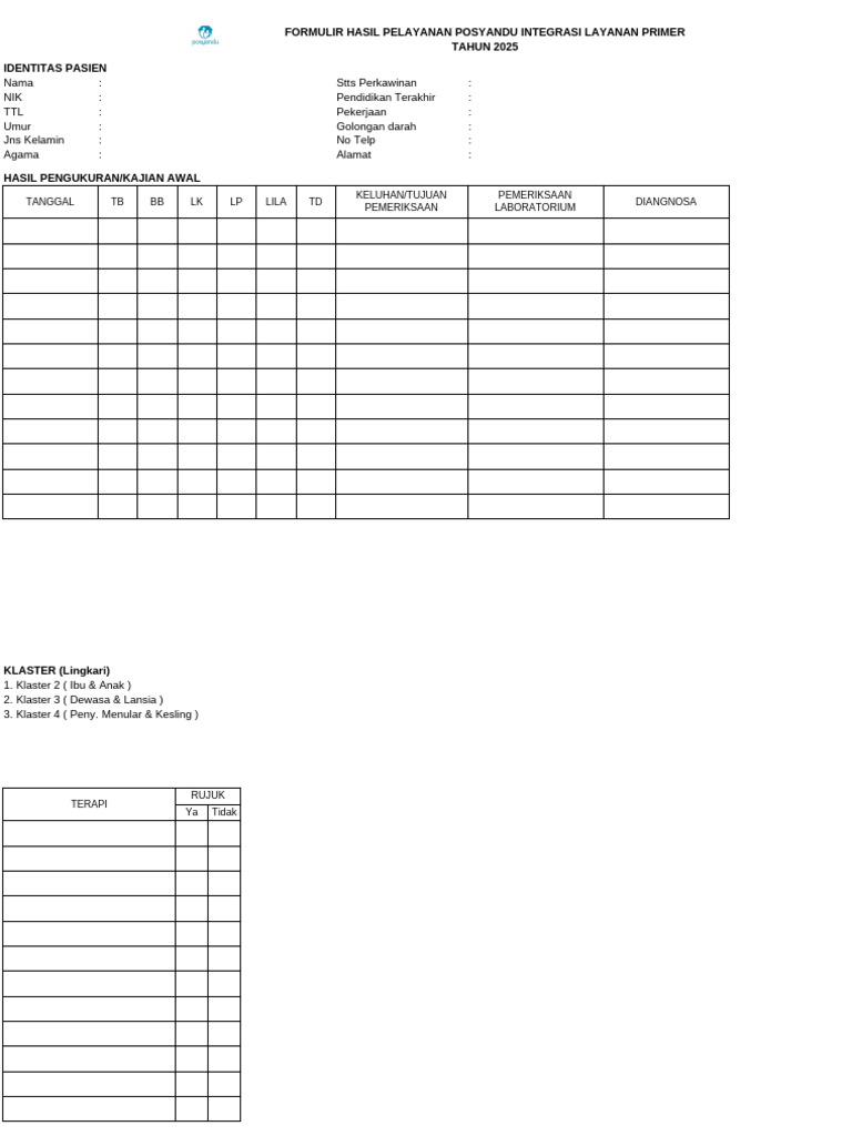 FORM ILP Semua Usia | PDF
