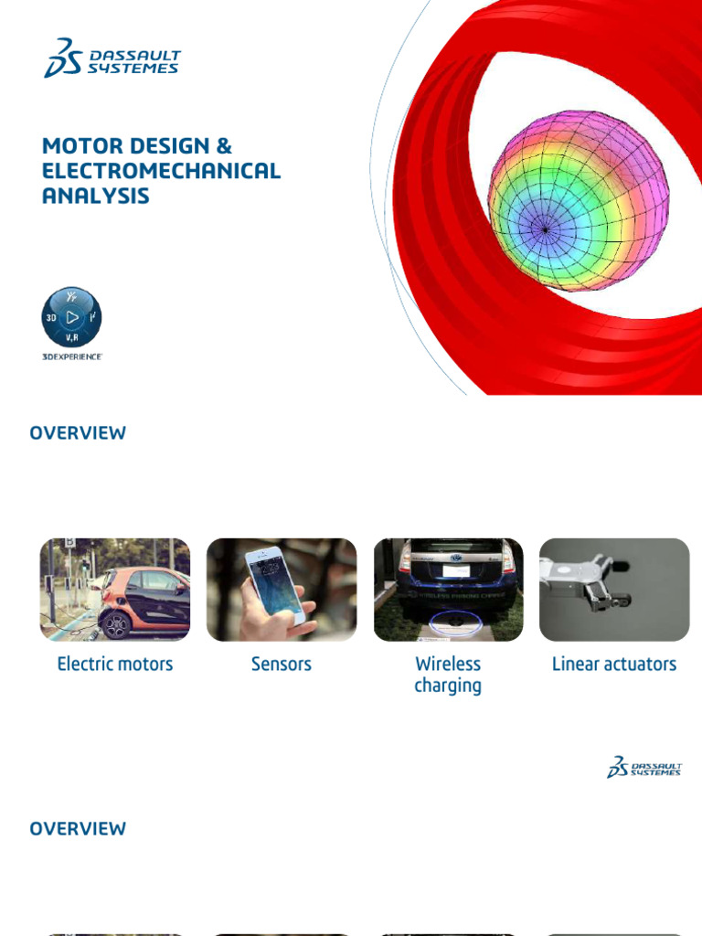 SIMULIA Opera (Motor Design & Electromechanical Analysis) | PDF | Electric Motor | Electric ...