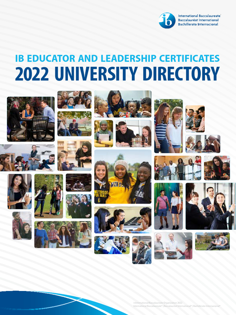 Ib University Directory En | PDF | Bachelor's Degree | Teachers