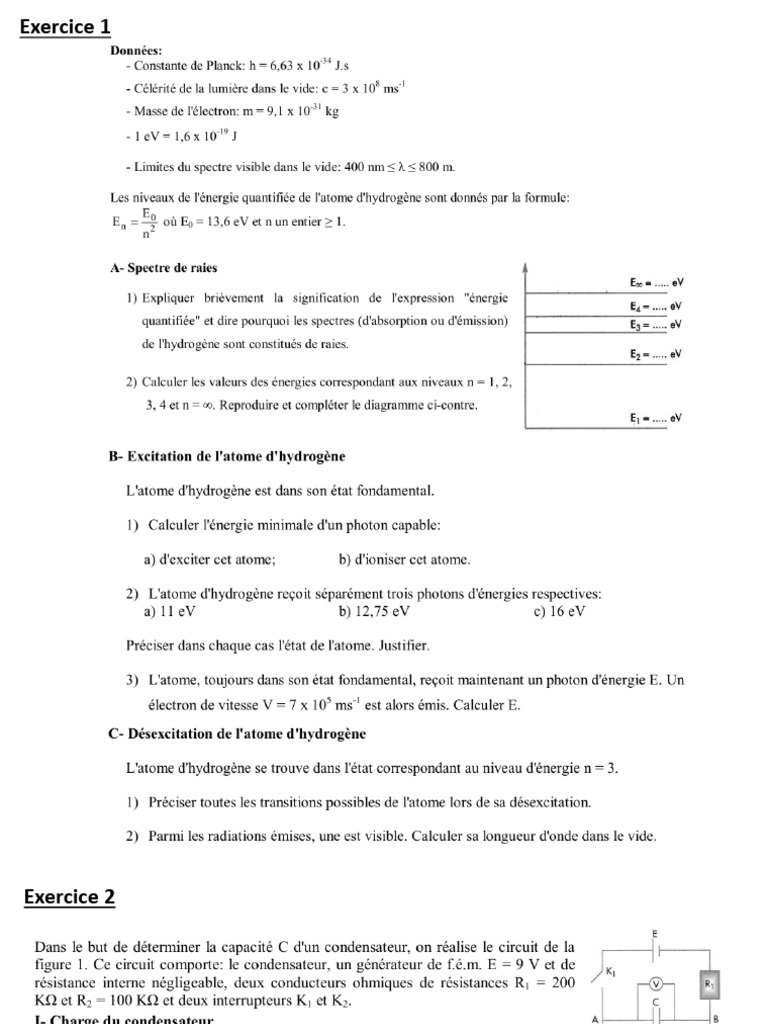 Révision E2 | PDF
