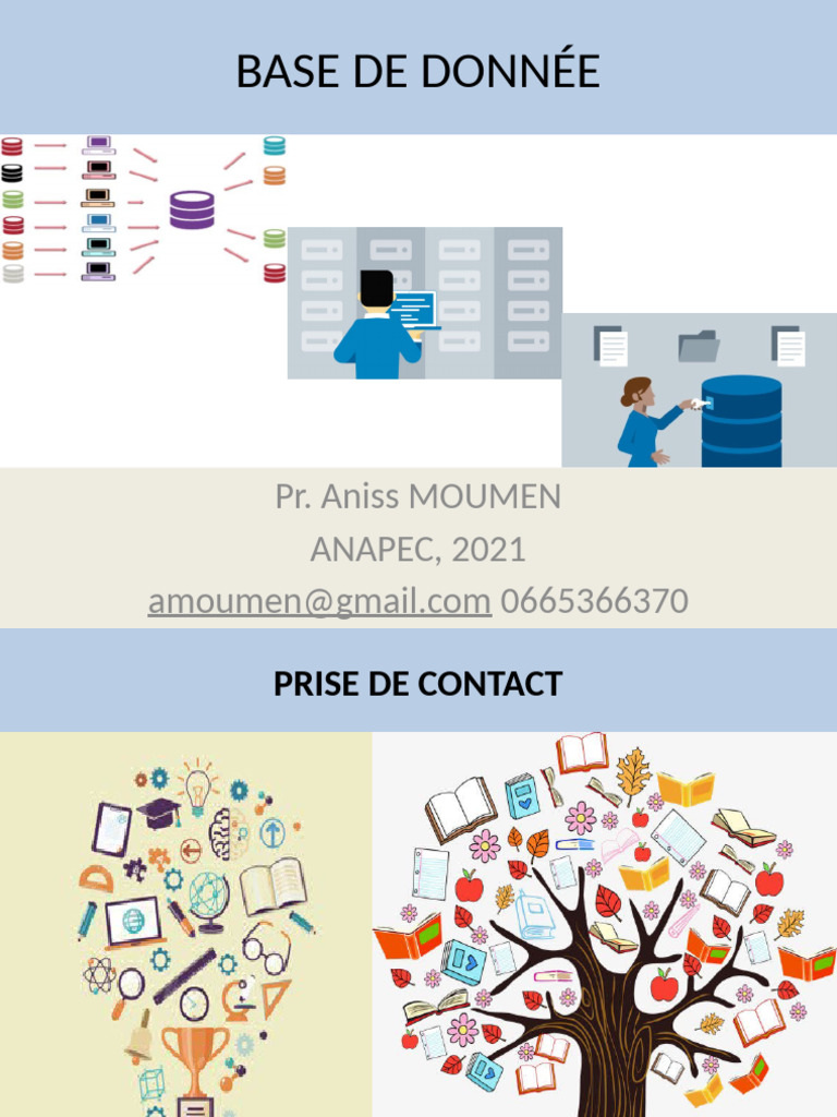 Base de Données : Concepts et Applications | PDF | Bases de données | SQL