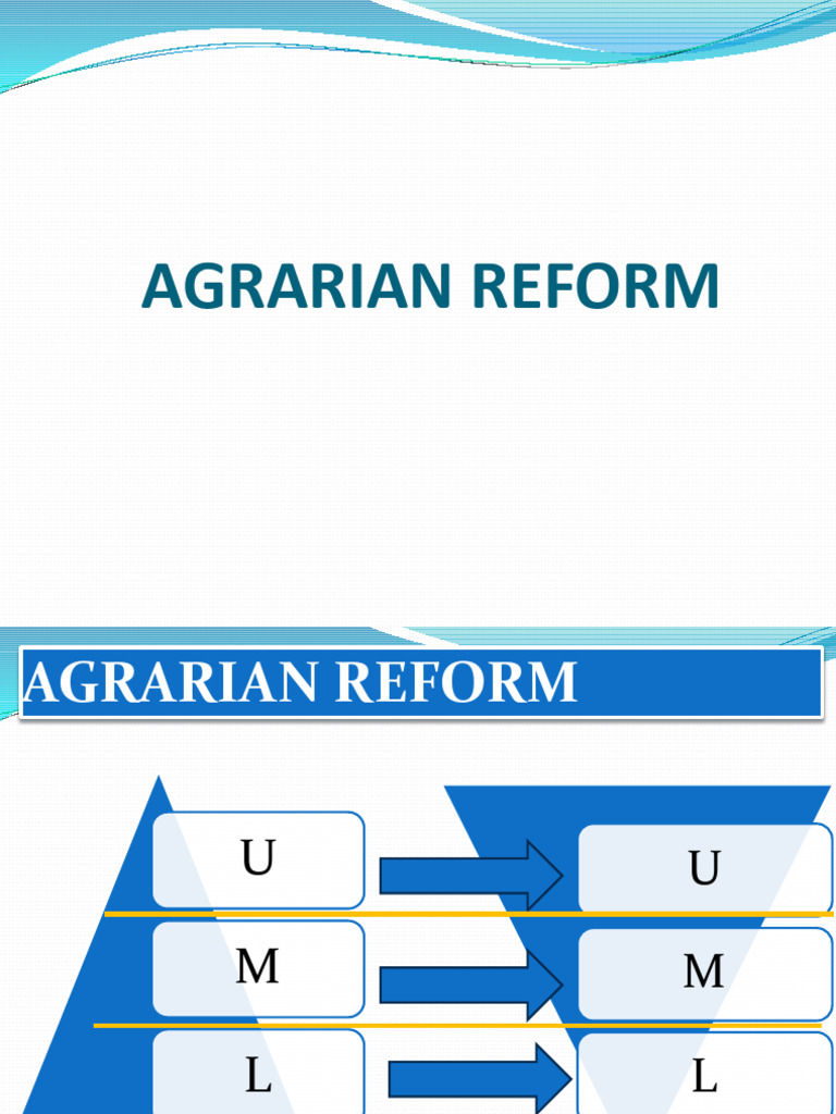 Understanding Agrarian Reform in the Philippines | PDF | Agriculture
