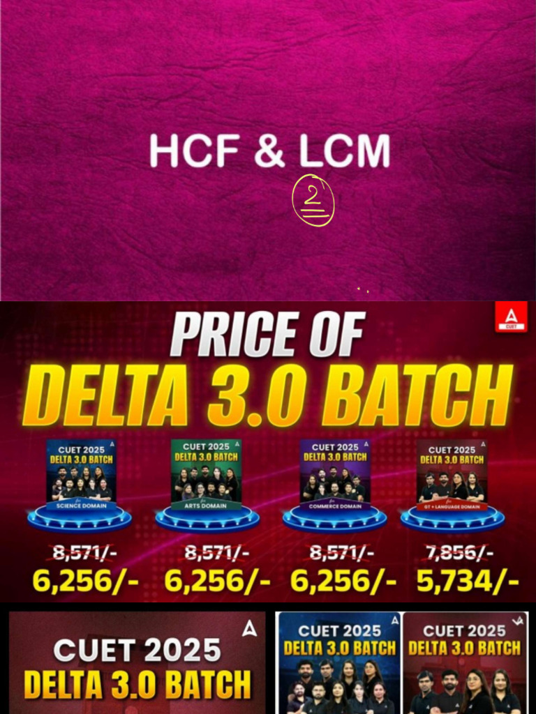 YT LCM HCF 2_compressed | PDF