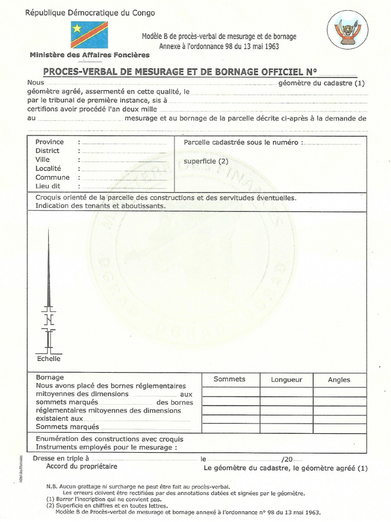 Voisin Refuse De Signer Bornage