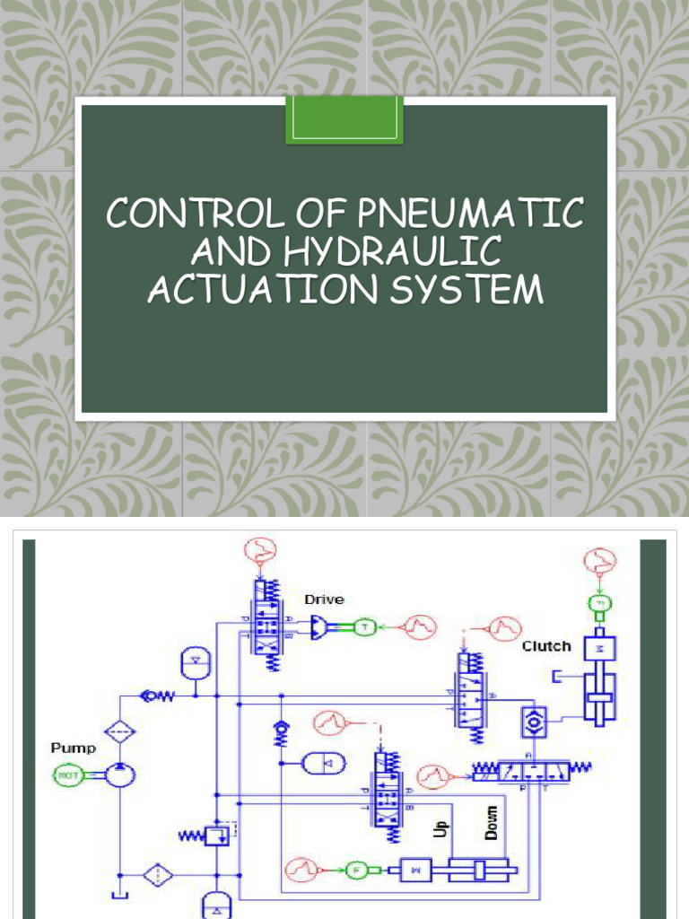 Pneumatic and Hydraulic Control Systems | PDF | Valve | Relay