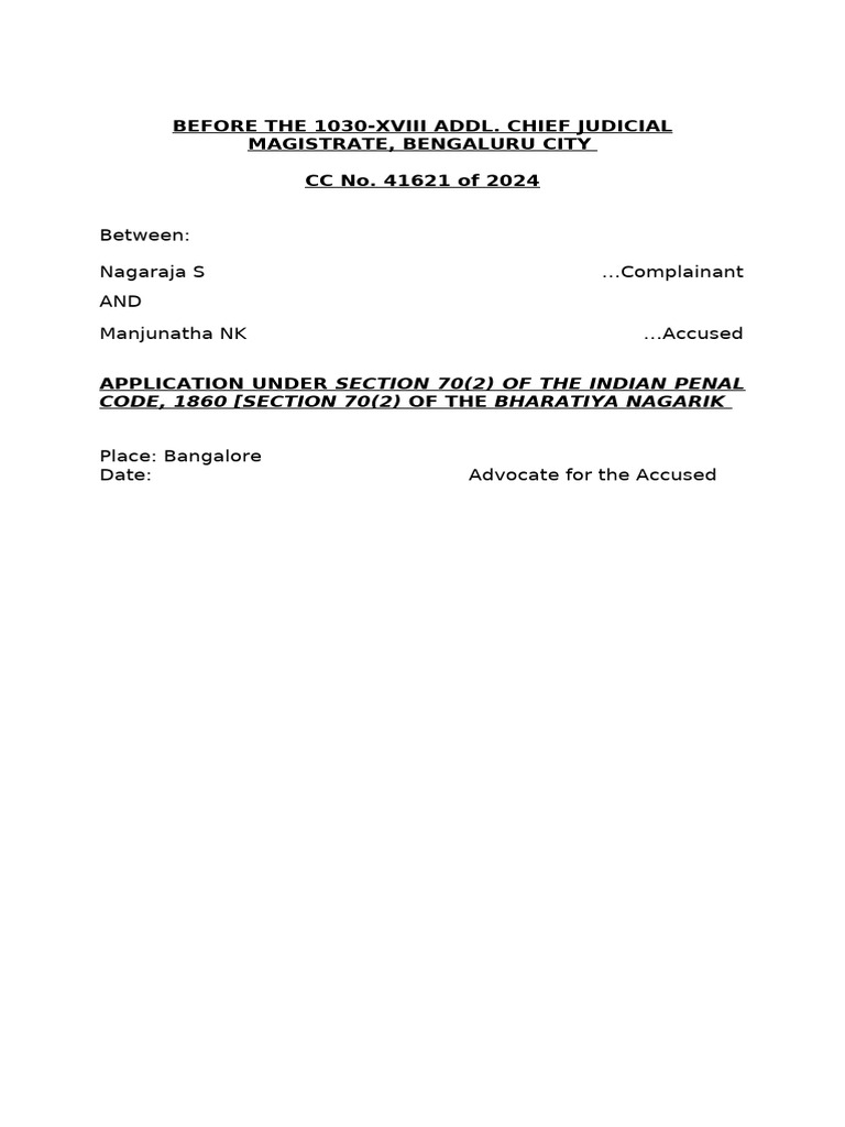 Warant Recall Manjunath 138 | PDF