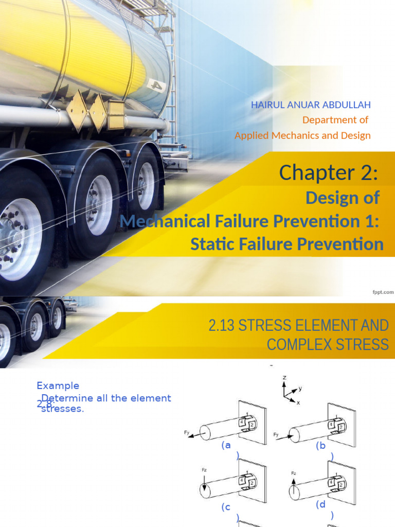 Chapter 2 Static Failure Prevention Part 2 | PDF | Strength Of ...