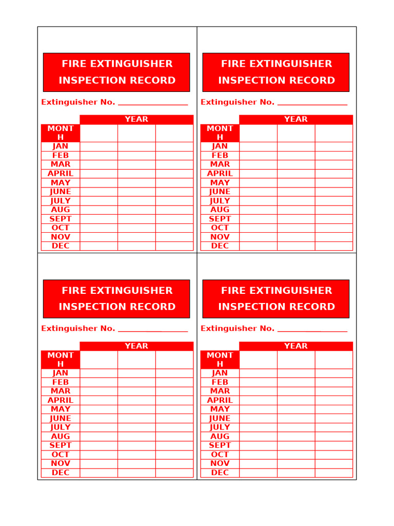 Fire Extinguisher | PDF