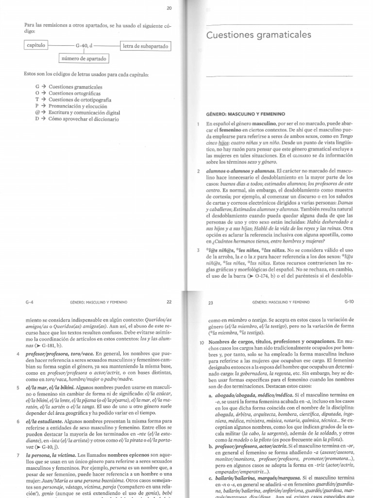 1.- Cuestiones Gramaticales(1) | PDF