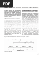 UV Light Intensity Units and Units Conversion | PDF | Watt | Ultraviolet