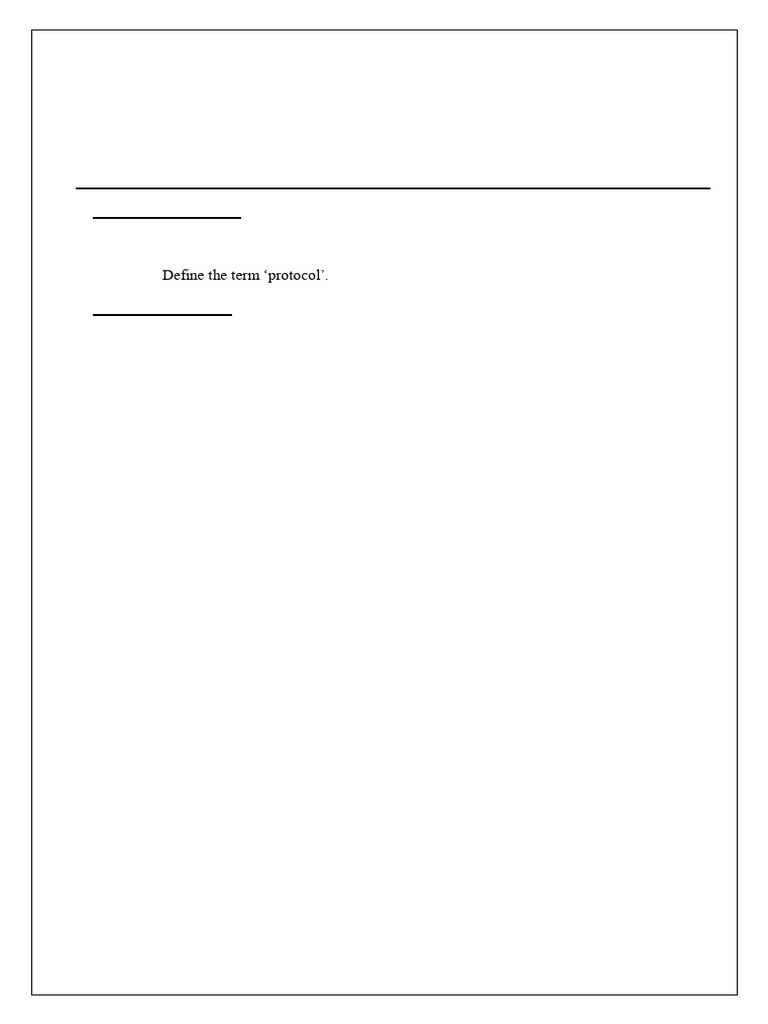 CN Assignment Unit IV | PDF