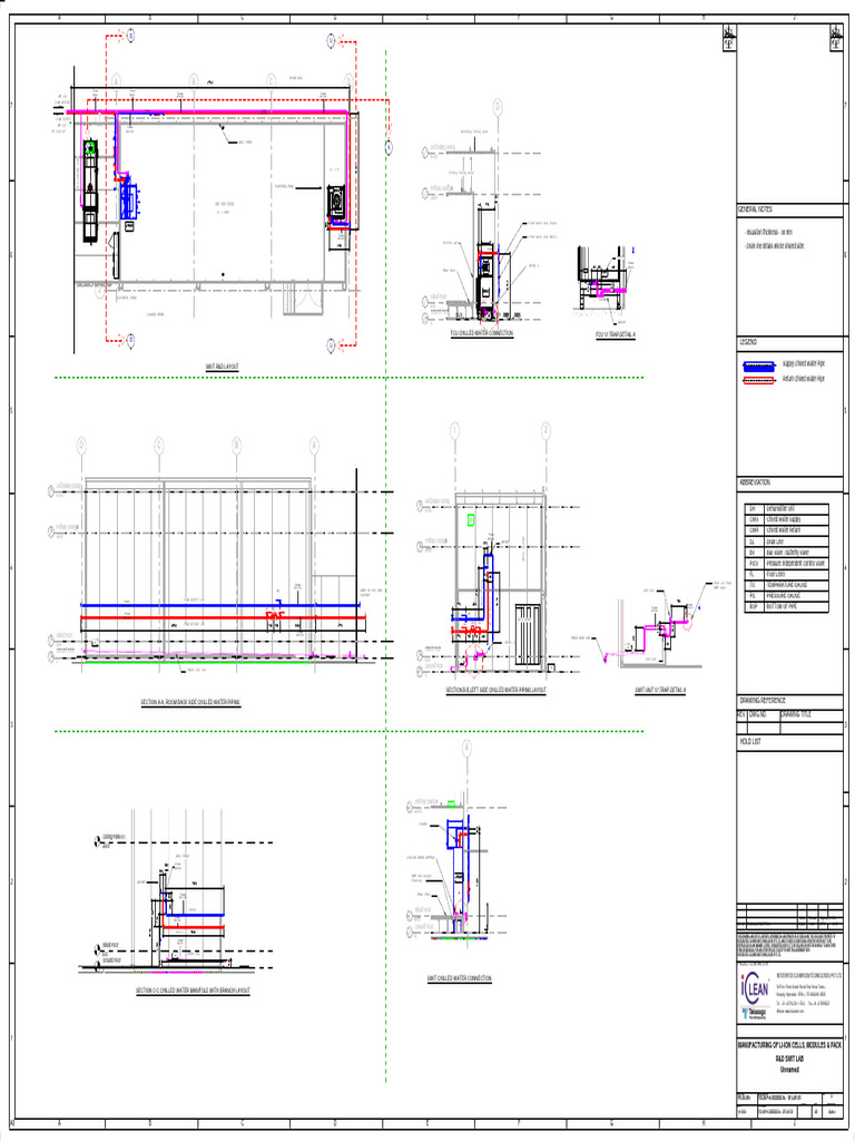 241121-SWIT R&D CHW Pipe layout-Layout1 1 | PDF | Heat Transfer ...