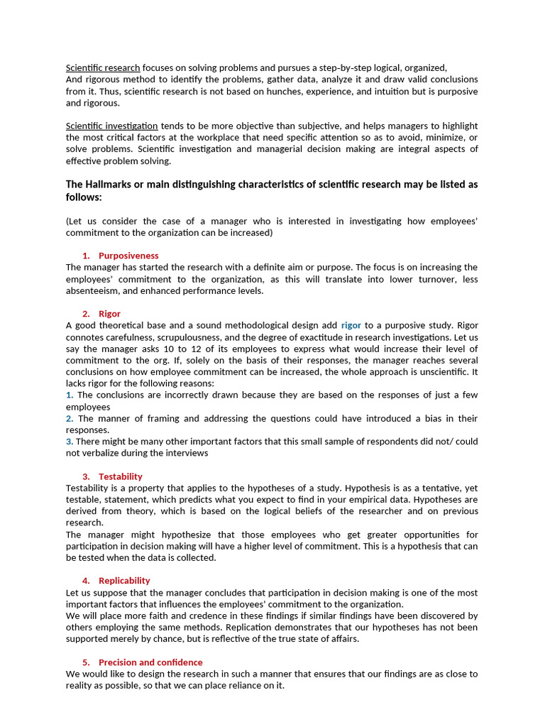 Research Method CHAPTER 2 | PDF | Hypothesis | Positivism