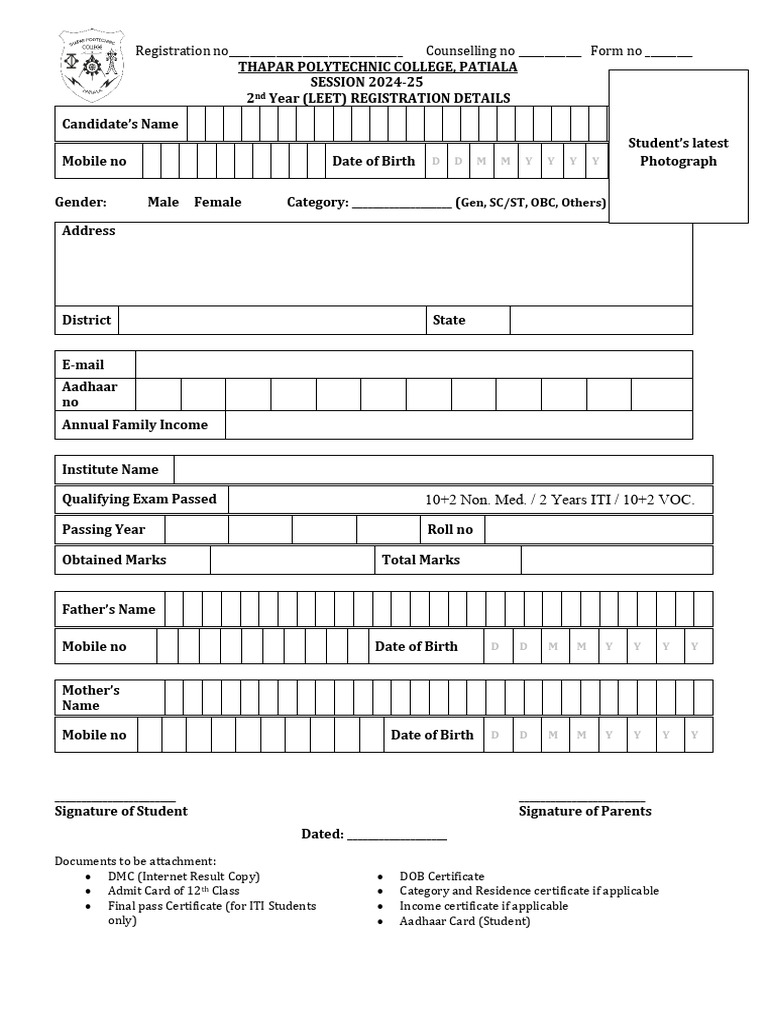 3rd Counselling LEET | PDF