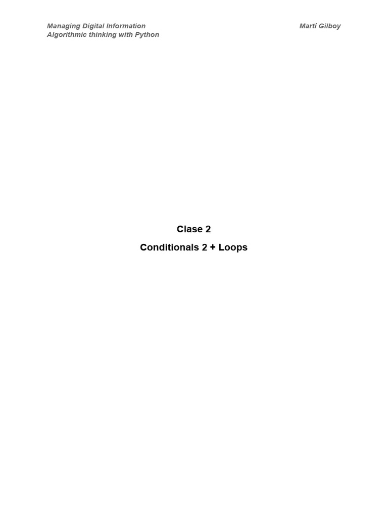Python Clase 2pdf | PDF | Paradigmas de programación | Programación orientada a objetos