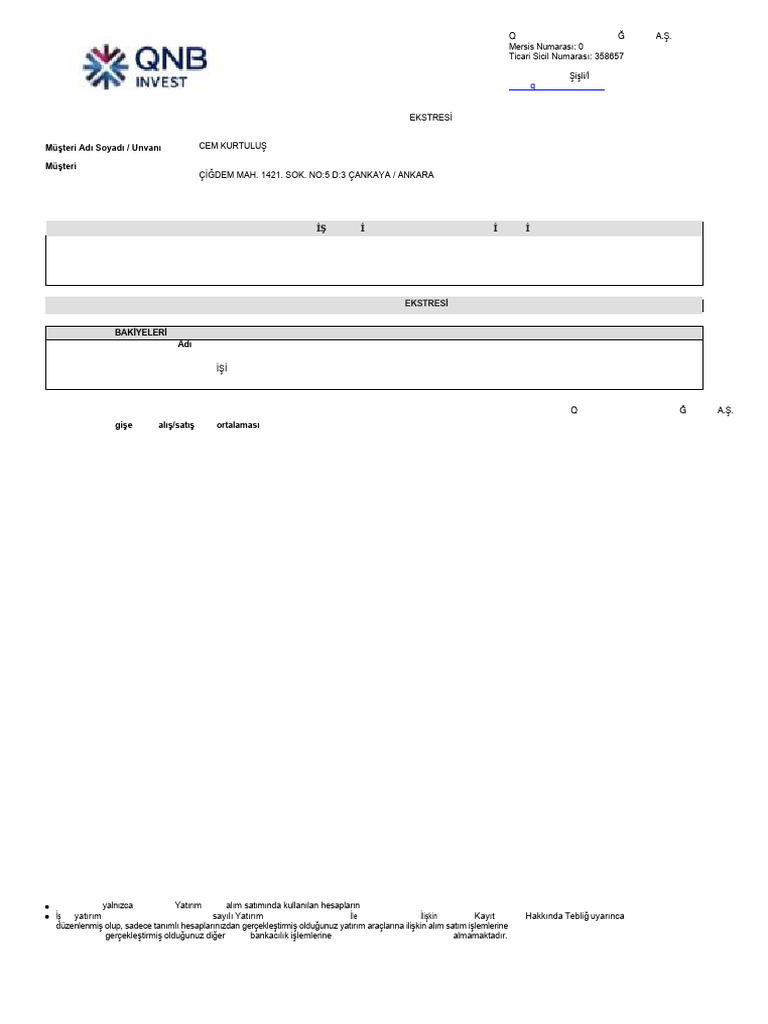 Non-Form Receipt 2024 Turkish 1page Template 3.1 | PDF