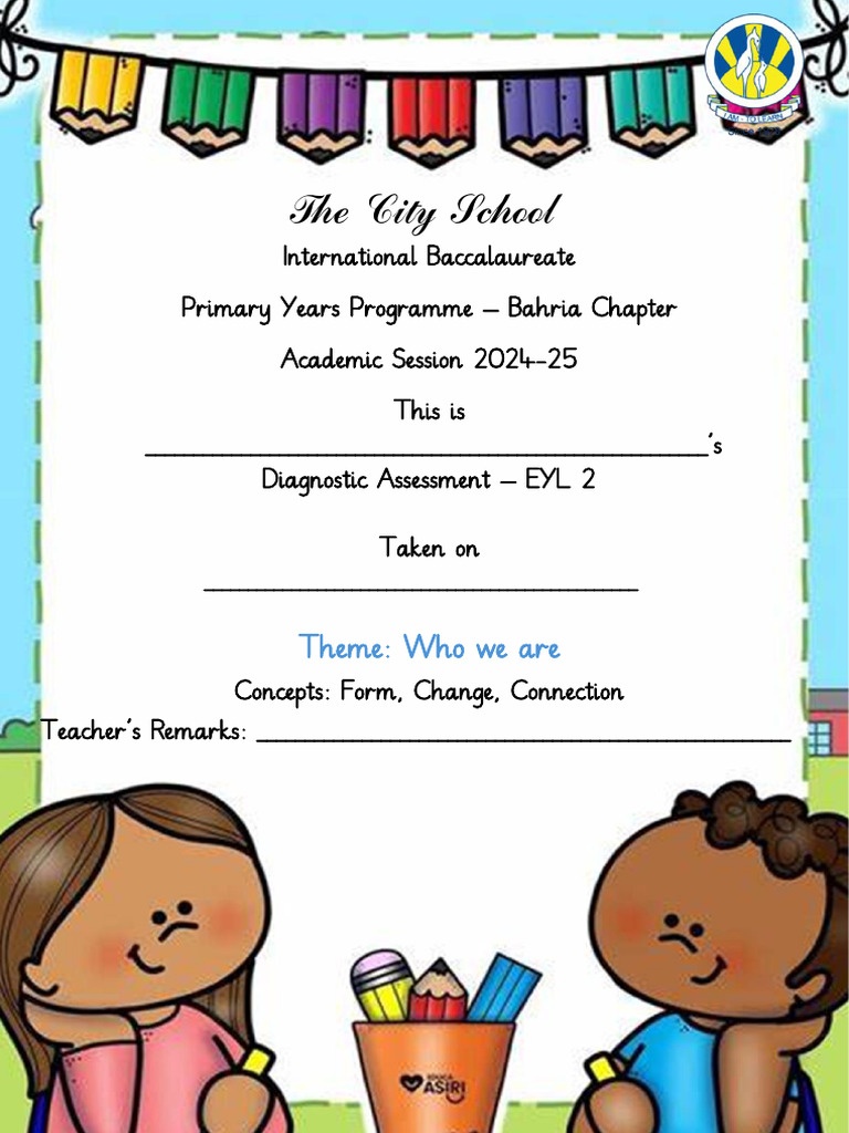 EYL 2 Diagnostic Assessment | PDF