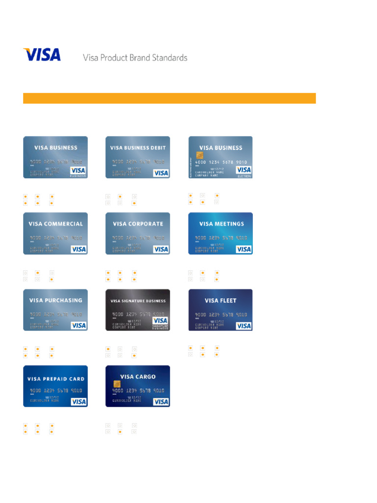 2.0 Business & Commercial Products | PDF | Visa Inc. | Debit Card