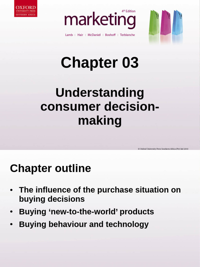Marketing 4e - Chapter 03 - With Ads and Clips | PDF | Behavior ...