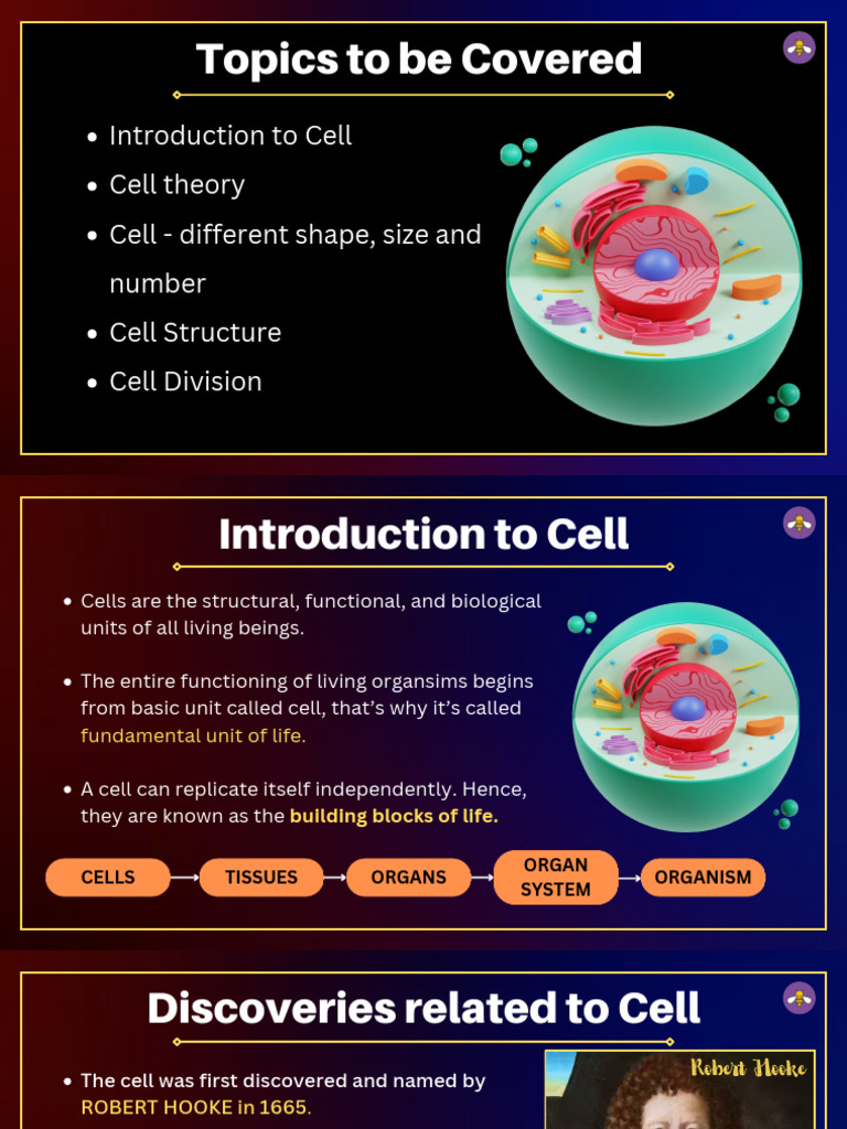 Class 9 Notes: Fundamental Unit of Life | PDF | Cell (Biology ...