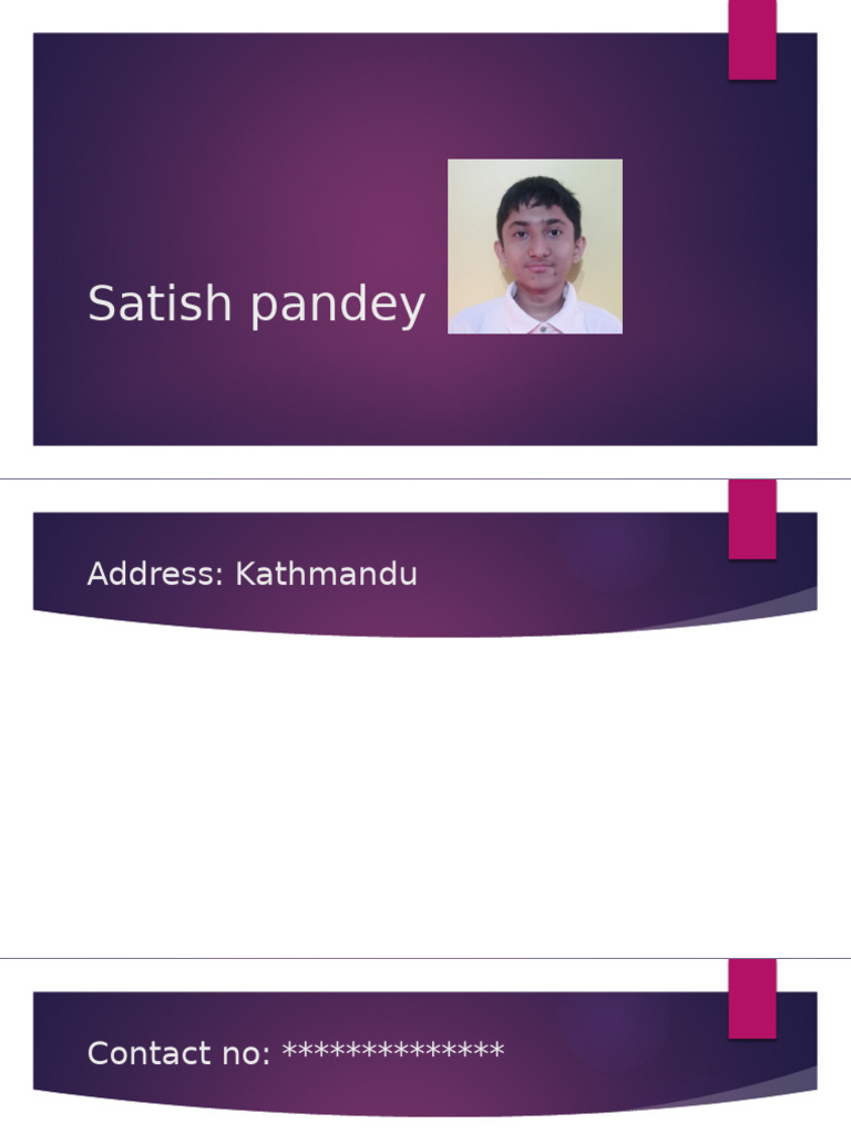 Satish Pandey | PDF