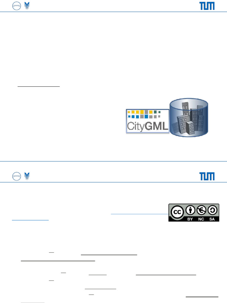 CityGML and 3DCityDB Tools Overview | PDF | Databases | 3 D Computer ...