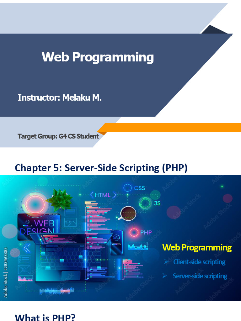 Chapter 5 - Server-Side-Scripting | PDF | Http Cookie | Php