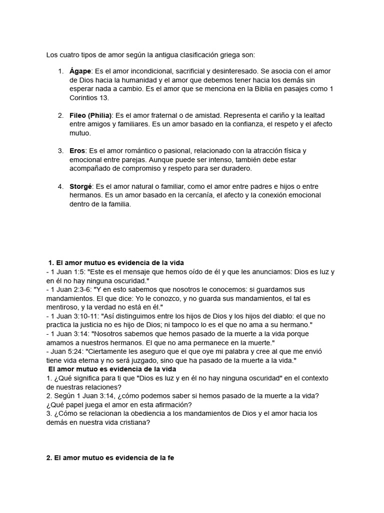 Extracción de Versículos de Cada Tea | PDF | Amor | Contenido bíblico