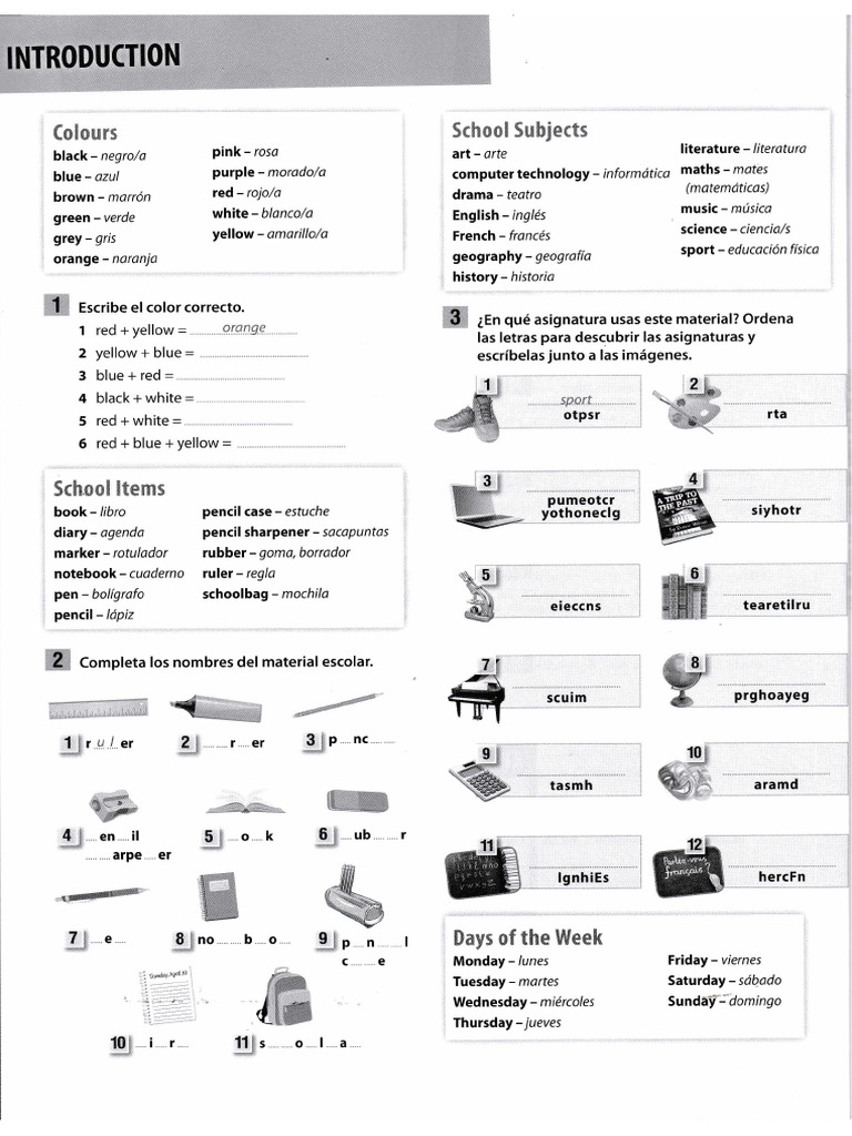 NETWORK 1ESO (BURLINGTON ENGLISH) - BASIC PRACTICE - MODULES 1 & 2 | PDF | Morfología ...