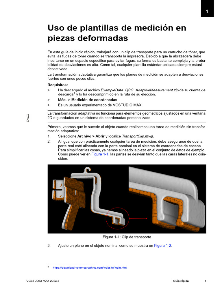 Medición Adaptativa en VGSTUDIO MAX | PDF | Medición | Informática