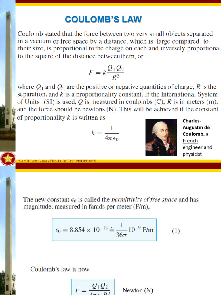 Coulombs Law | PDF