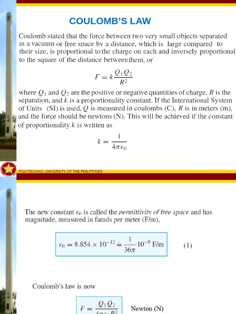 Coulombs Law | PDF