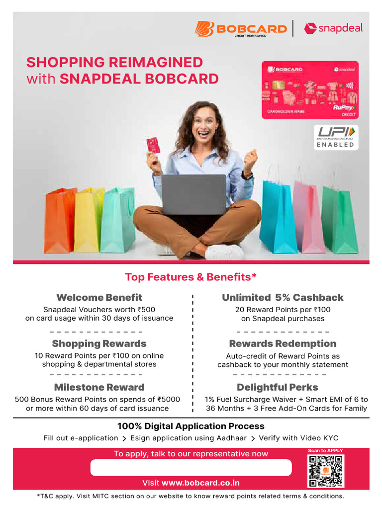 Snapdeal Card Leaflet-English-A5 - 06072024 | PDF | Loyalty Program ...