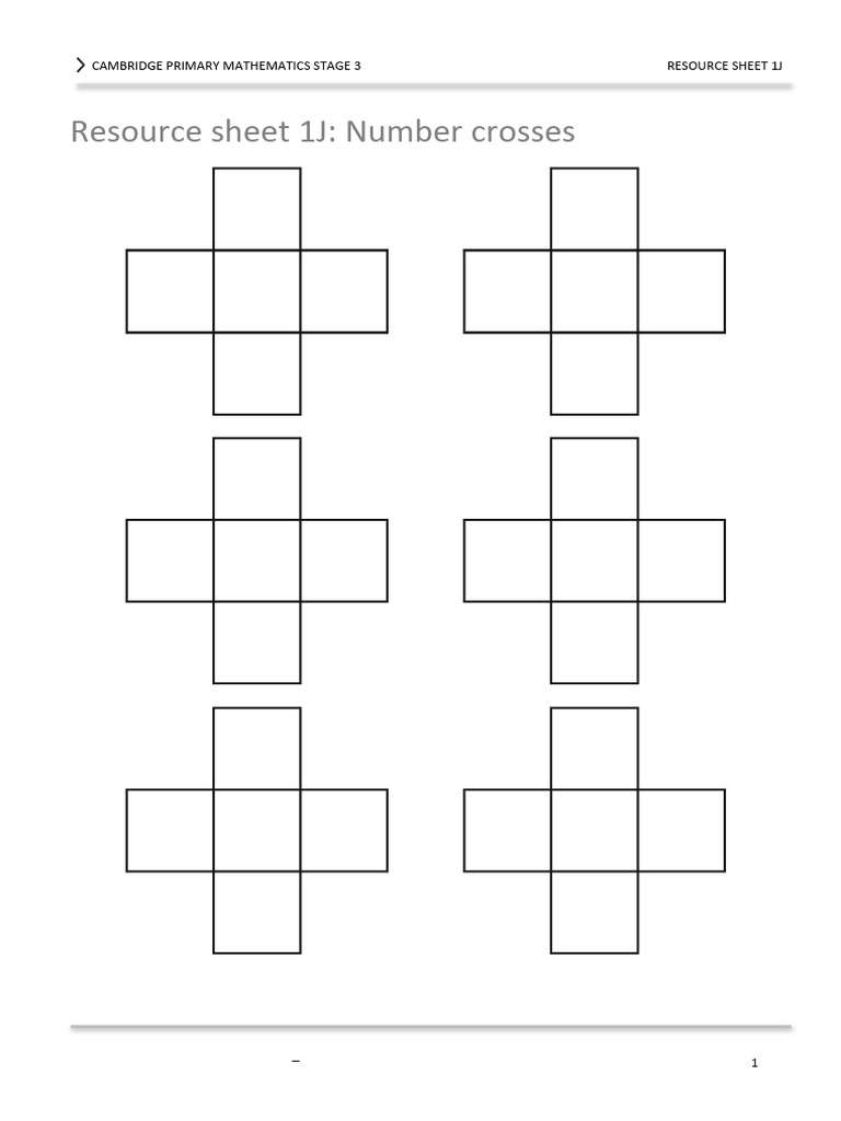 Cambridge Primary Math Stage 3 Resources | PDF