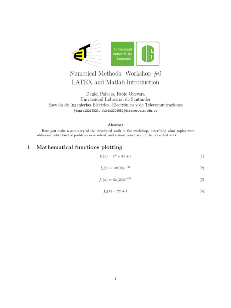 Metodo Numericos Trabajo 1 | PDF | Monte Carlo Method | Mathematics Of Computing