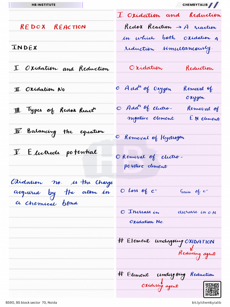 Redox Reaction - 241212 - 224106 | PDF