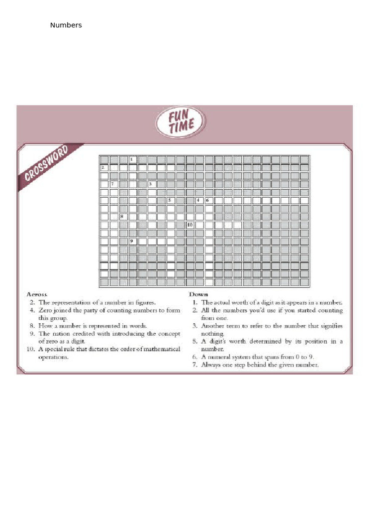 Understanding Numbers and Their Uses | PDF