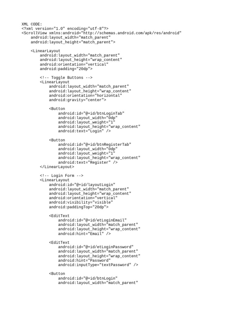 XML CODE-WPS Office | PDF