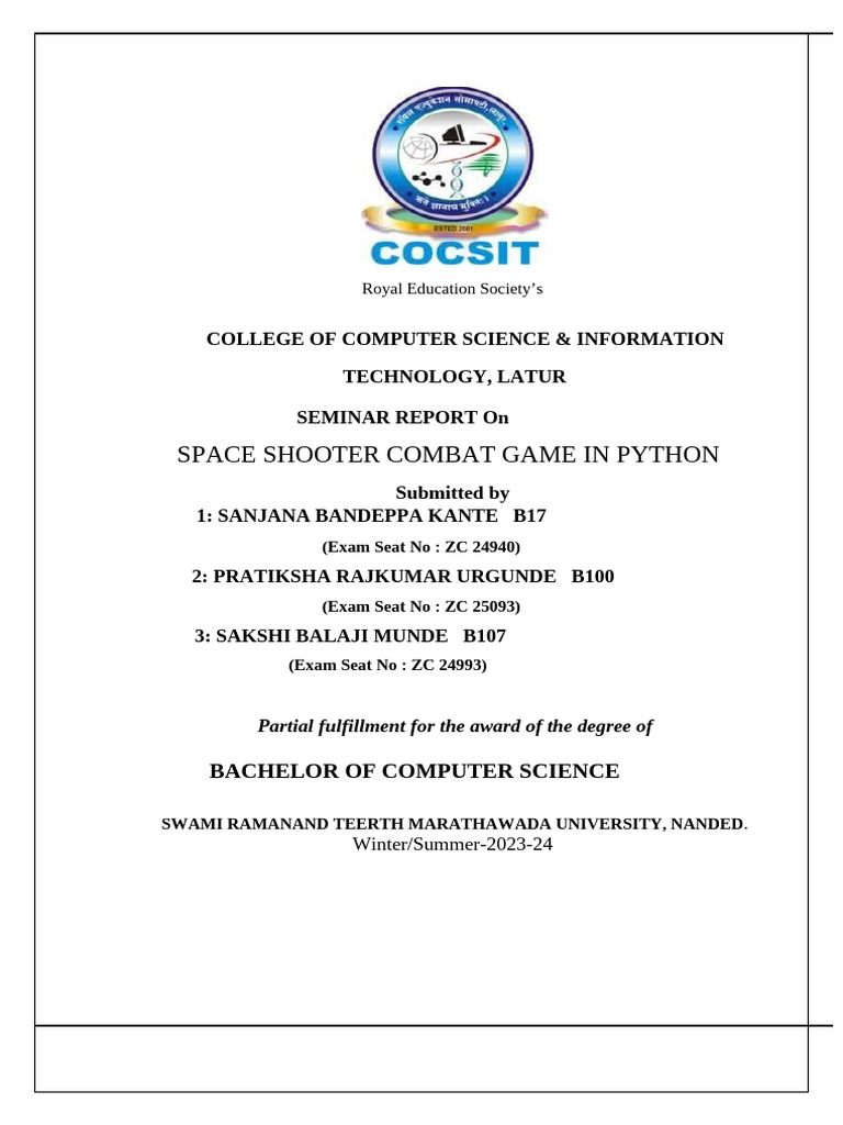 Project Report (Sanjana) 1 | PDF | Input/Output | Operating System