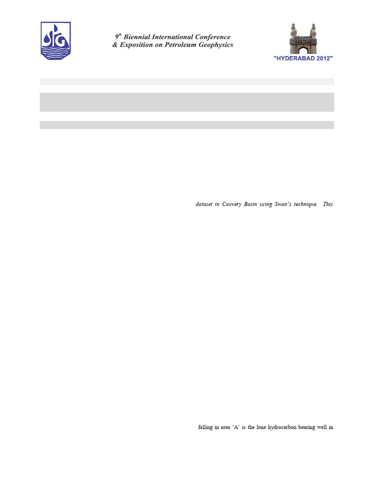 Residual Moveout Analysis in A 3D Dataset From Amplitude Variations ...