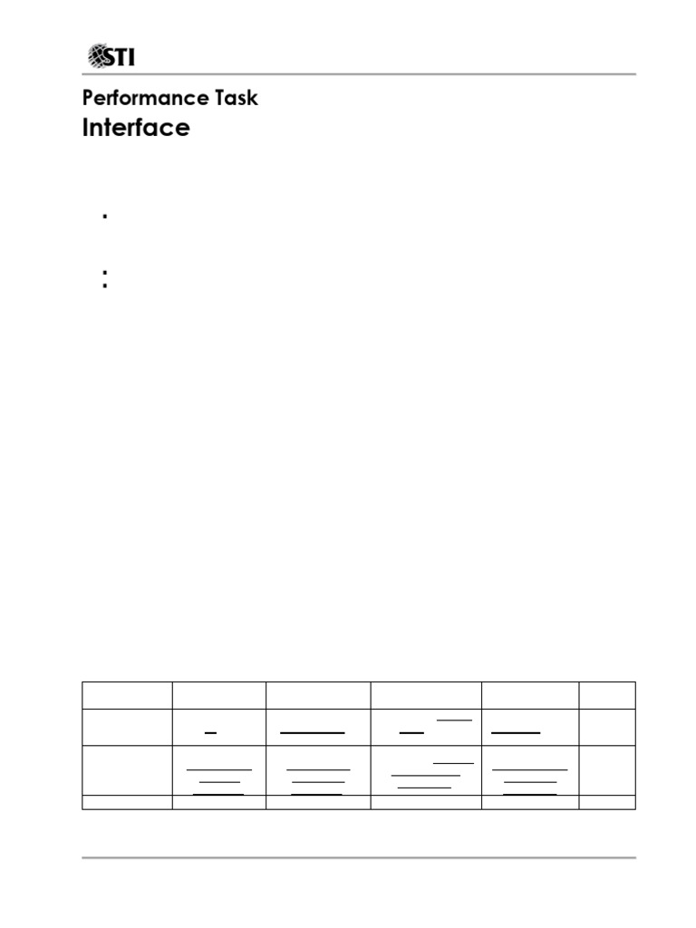 Multiple Interfaces Programming Task | PDF | Computing | Software